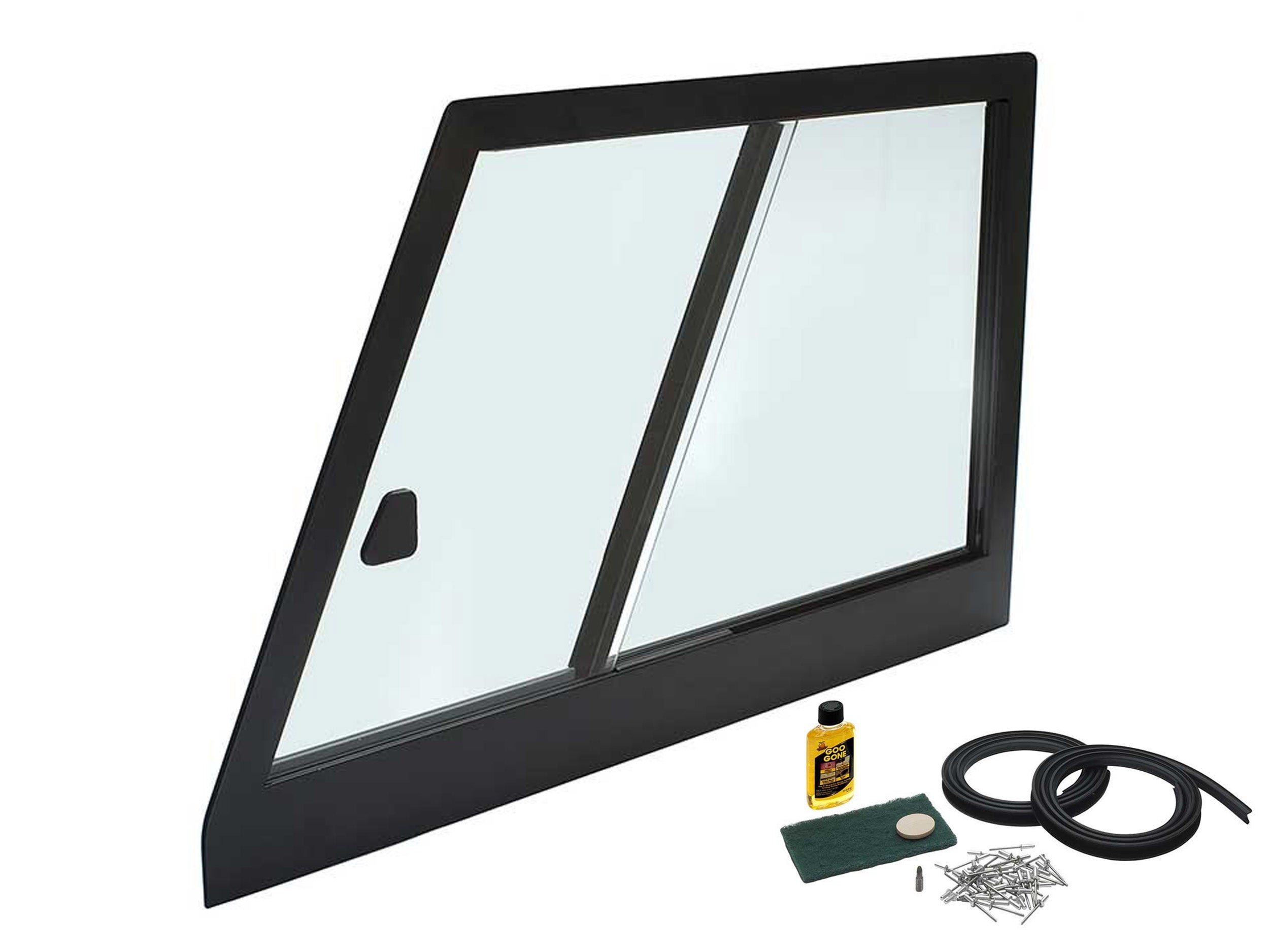 Anti Rattle Window Channel Kit for Soft Top Removeable Door Tops for Land Rover 90 110 Garrison