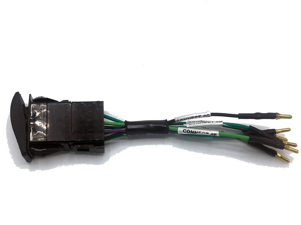 Defender Hazard Switch Wiring Harness (*includes* Carling Hazard Switc