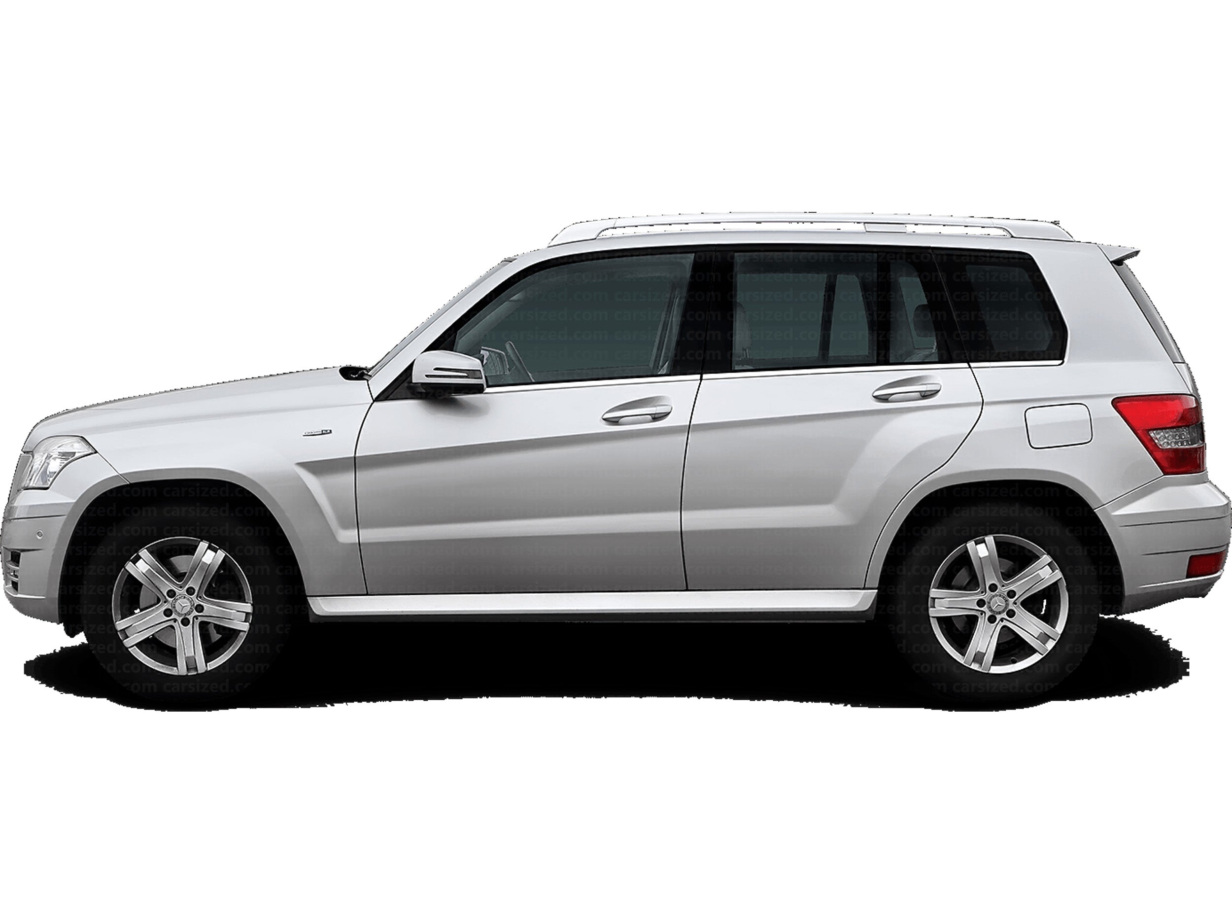 Rear Door Window Vent Screens - Mercedes GLK-Class MY2008-2015 (set of