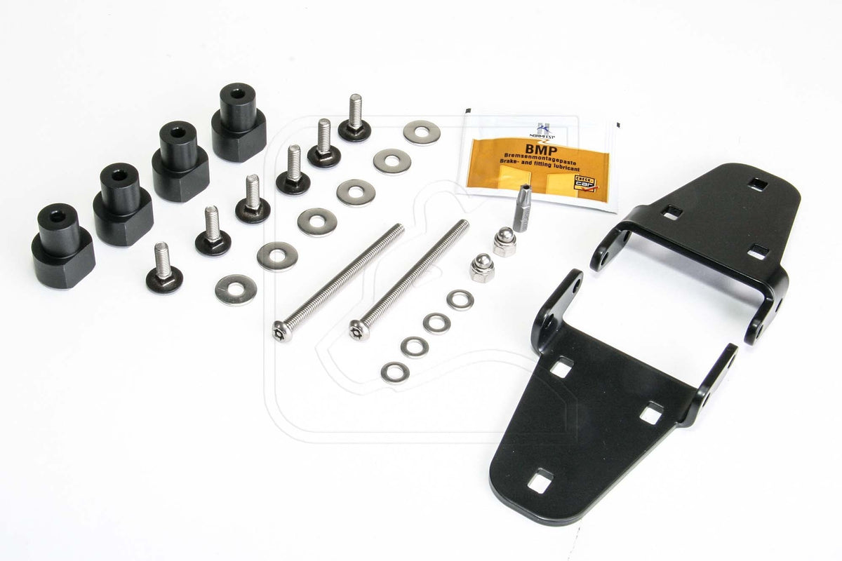 Anti-Theft Bonnet (Hood) Hinge Set (stainless steel) - for Land Rover